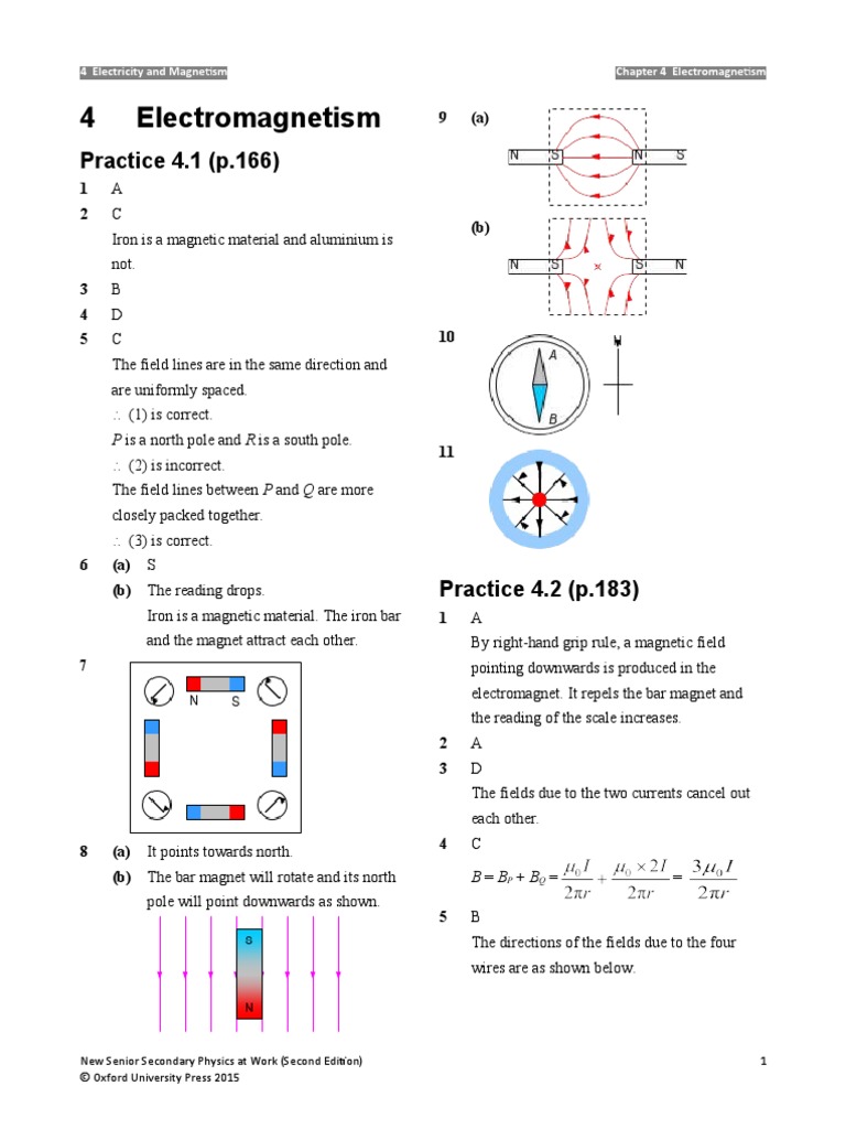TM 404 | PDF | Magnetic Field | Force
