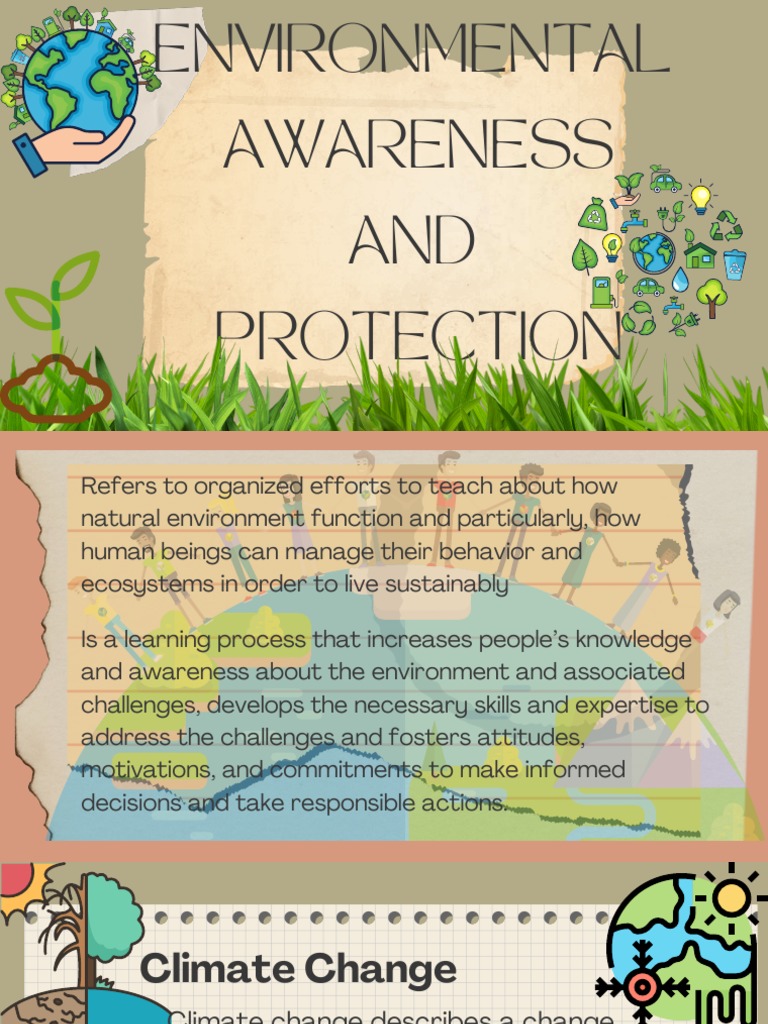 Environmental Awareness and Protection-Cwts | PDF | Climate Change | Oceans