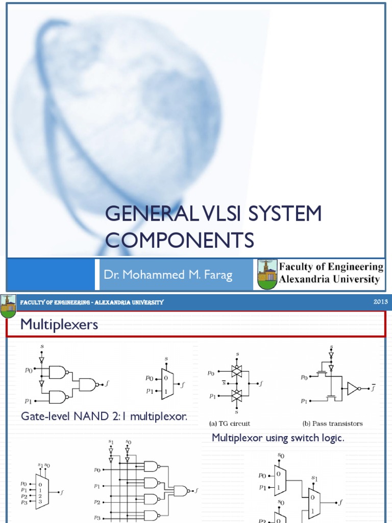 CH11 General VLSI System Components | PDF | Logic Gate | Computing