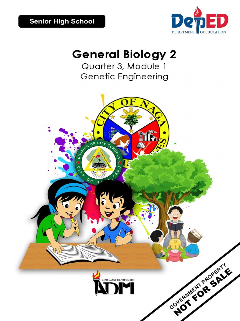 General Biology 2: Quarter 3, Module 1 Genetic Engineering | PDF ...