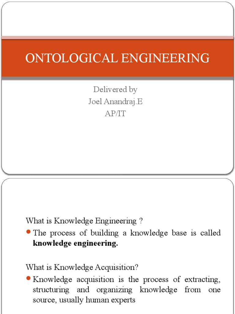 Ontological Engineering Pdf Knowledge Function Mathematics