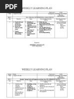 Lesson Plan TLE | PDF | Sewing | Sewing Machine
