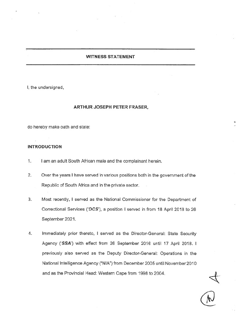 Arthur Fraser 1 | PDF