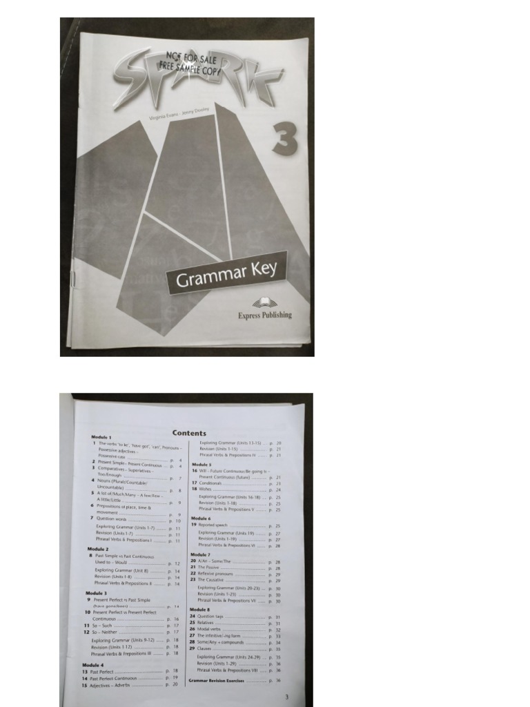 Spark3 Grammar Key | PDF