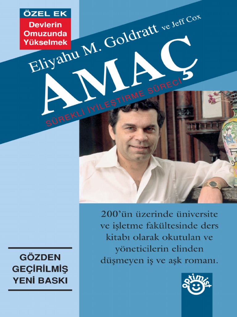 Amaç-The Goal-Eliyahu M. Goldratt | PDF