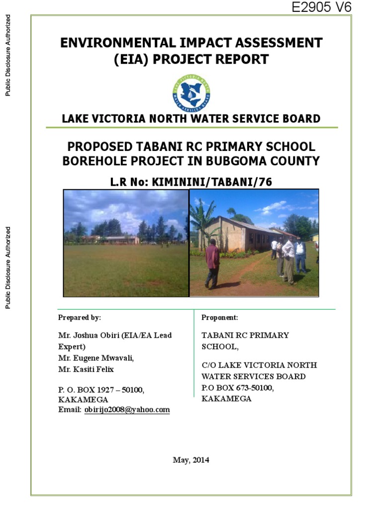 World Bank Eia Report | PDF | Environmental Impact Assessment | Climate ...