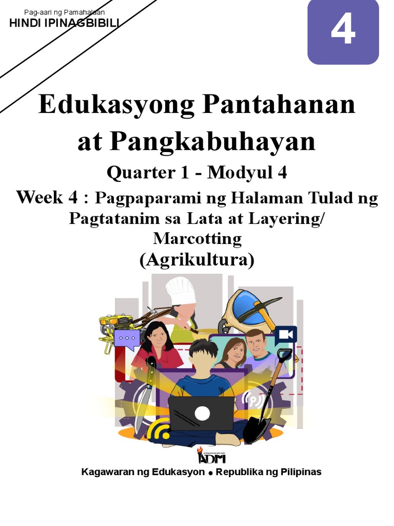 EPP4 - Q1 - Mod4 - Pagpaparami NG Halaman Tulad NG Pagtatanim Sa Lata ... EPP4 - Q1 - Mod4 - Pagpaparami NG Halaman Tulad NG Pagtatanim Sa Lata ...