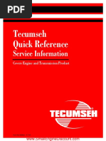 Chart - Carburetor Quick Reference PDF | PDF