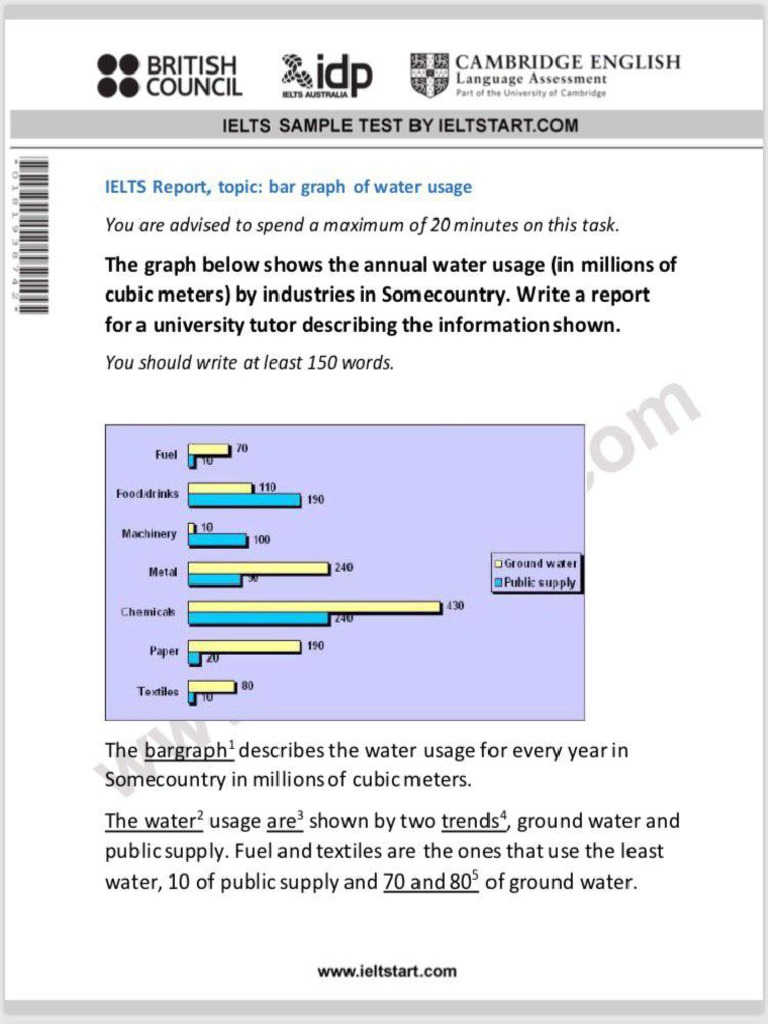 13 Writing Task 1 | PDF