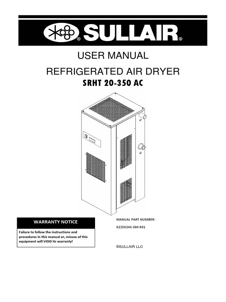 Sullair | PDF | Clothes Dryer | Refrigeration