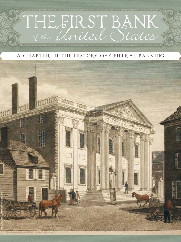First Bank | PDF | First Bank Of The United States | Alexander Hamilton