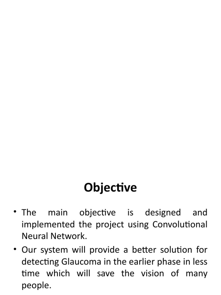 1 PPT Glucoma Detection | PDF | Retina | Rgb Color Model