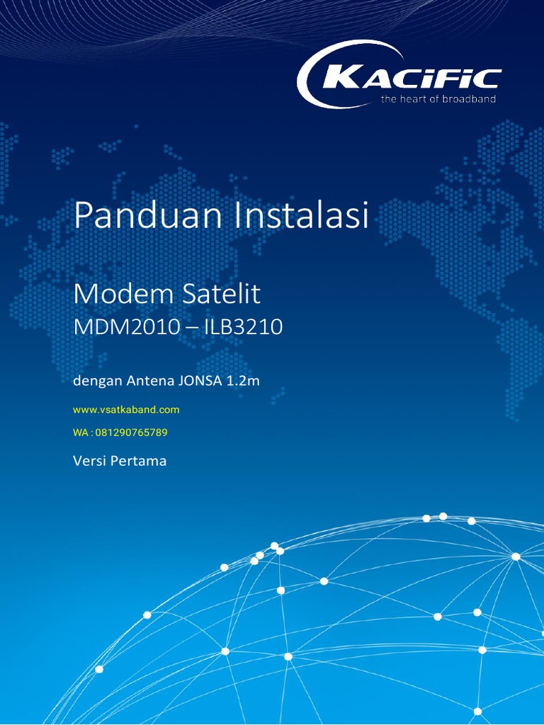 Instalasi Modem NewTec MDM2010 - ILB3210 Jonsa | PDF