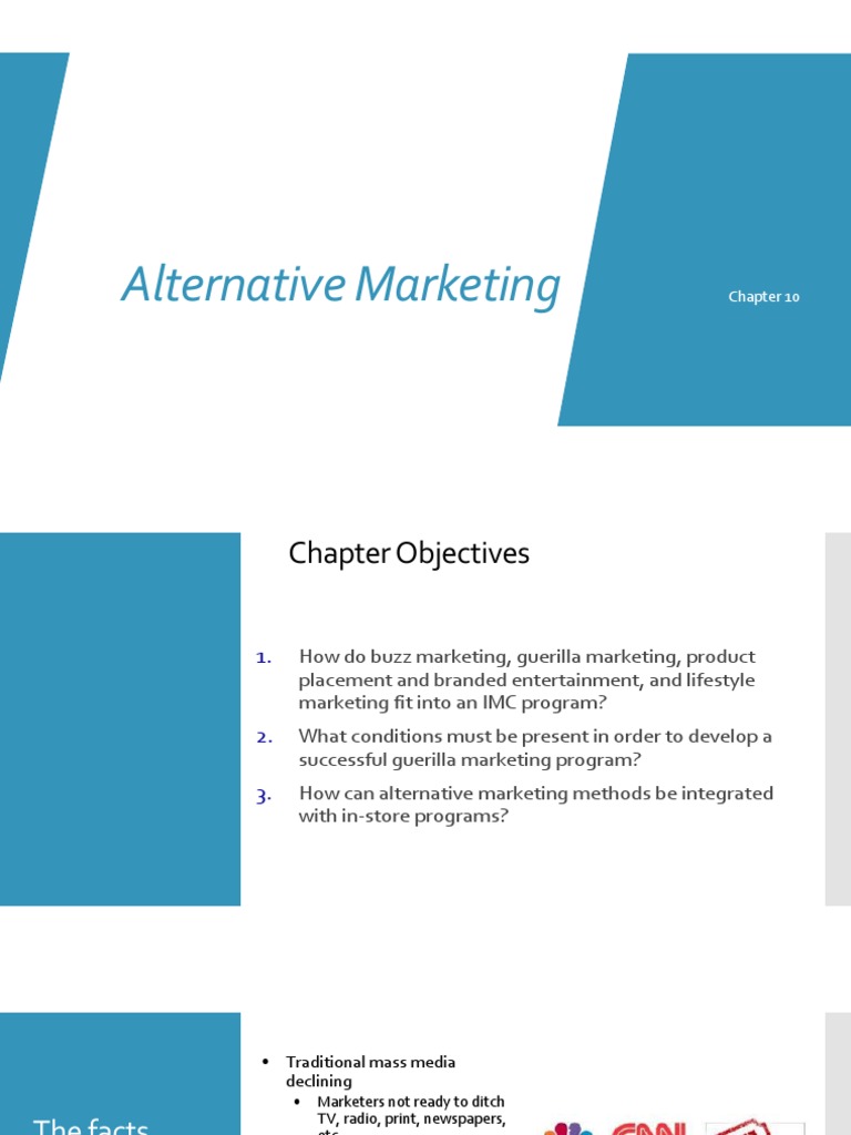 Alternative Marketing Strategies Explained | PDF | Marketing | Advertising