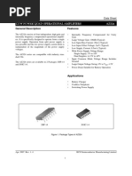 Ap4300-Dual Op Amp and Voltage Reference | PDF | Operational Amplifier ...
