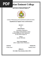 Diu Lab Report Cover Page | PDF