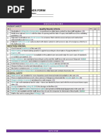 Hopsital Incharge Checklist | PDF | Hospital | Emergency Department