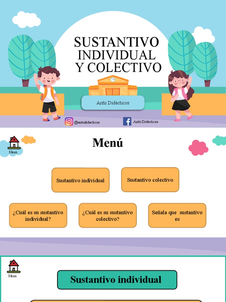 Sustantivo Individual y Colectivo | PDF | Sustantivo