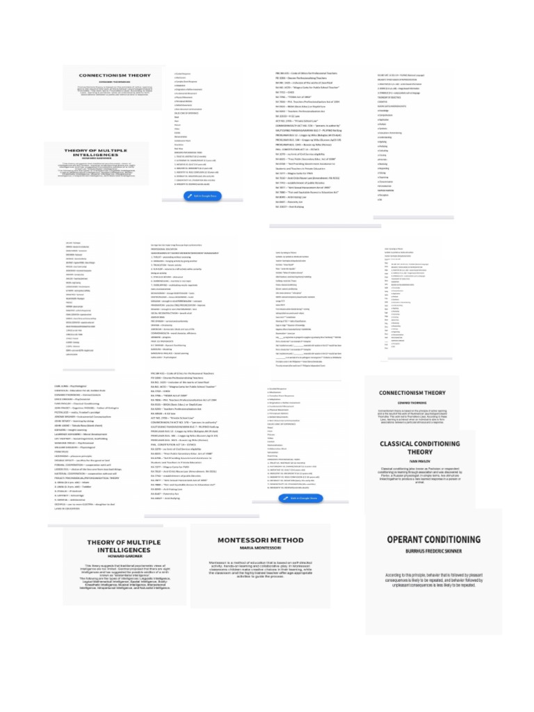 Let Review Notes | PDF