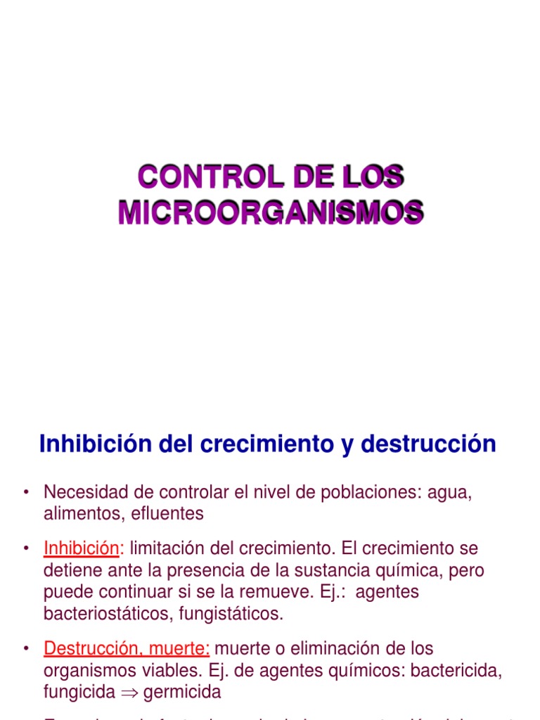 FB 7 Control Microbiano 18 | PDF | Esterilización (Microbiología) | Química