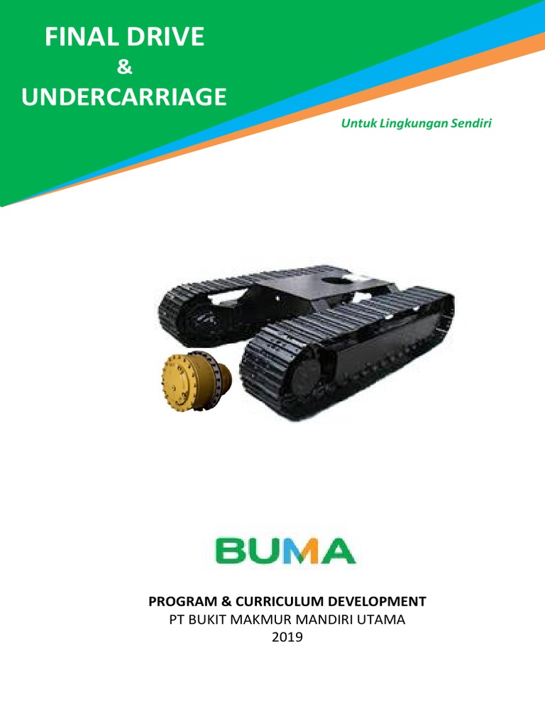 Komponen dan Fungsi Final Drive | PDF