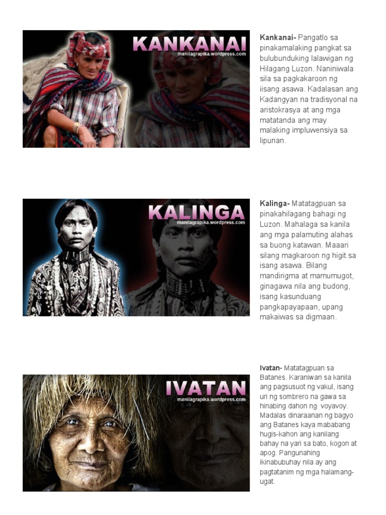 Pangkat Etniko Sa Luzon | PDF