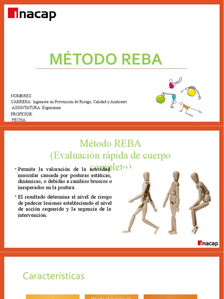 Presentacion Metodo Reba - Compress | PDF | Factores humanos y ergonomía