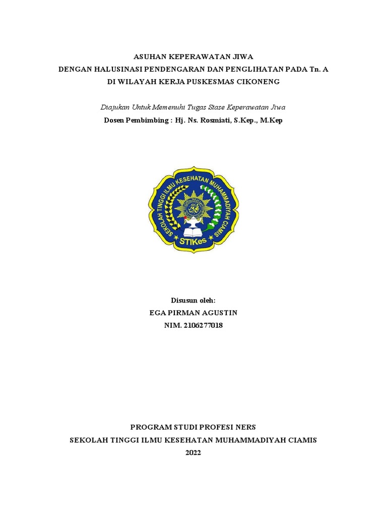 ASKEP JIWA KELUARGA Tn. A - EGA | PDF | Pengembangan Diri | Kesehatan Holistik