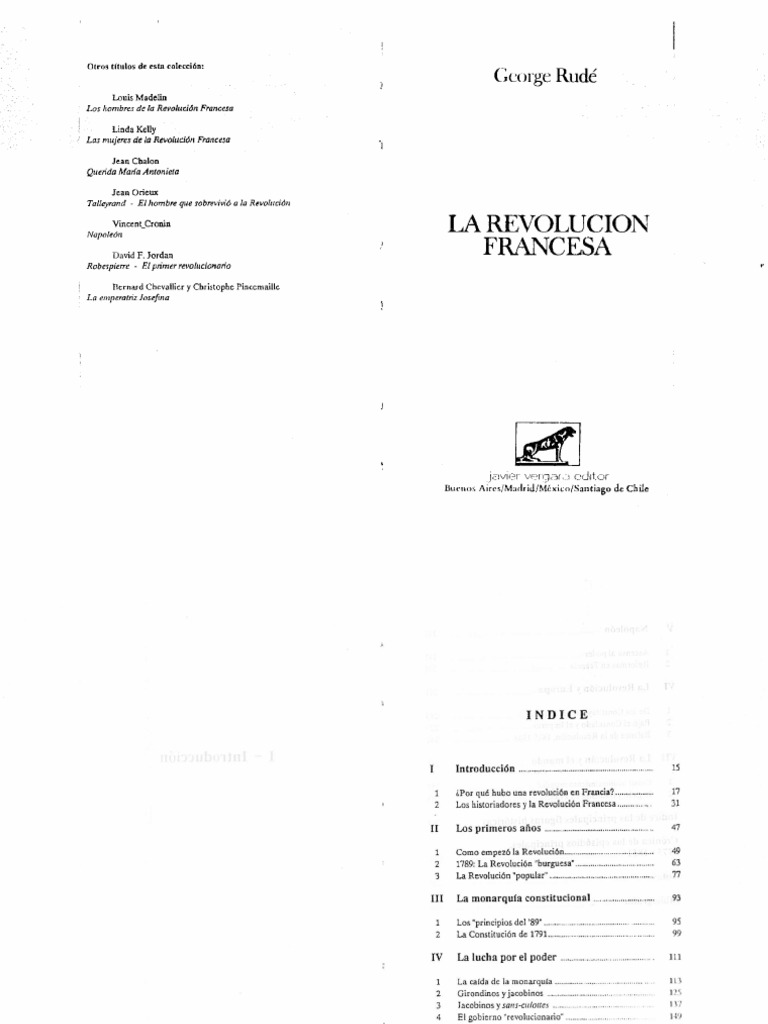 Selección Rude La Revolucion Francesa | PDF | revolución Francesa | Francia