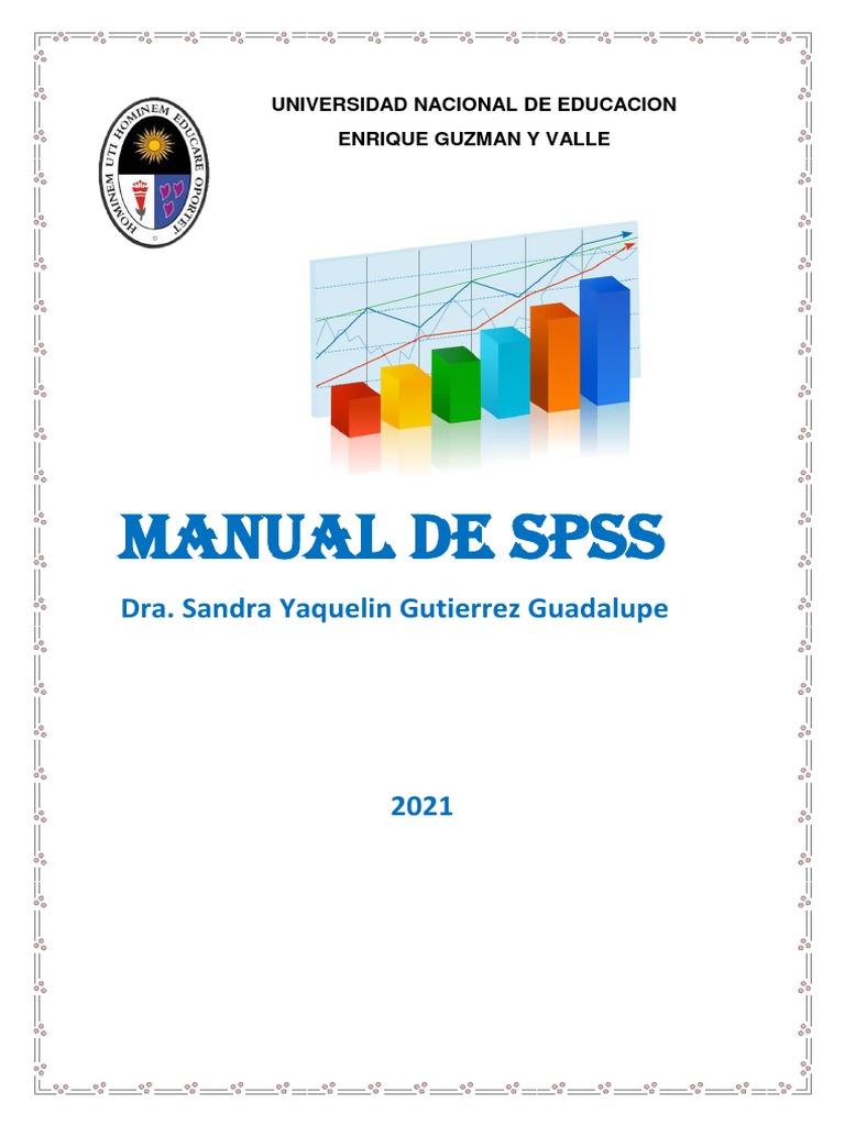 Manual Spss | PDF | Spss | Estadísticas