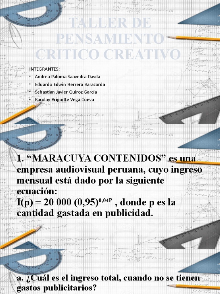 TPCC 2 Complemento Matematico | PDF | Economias