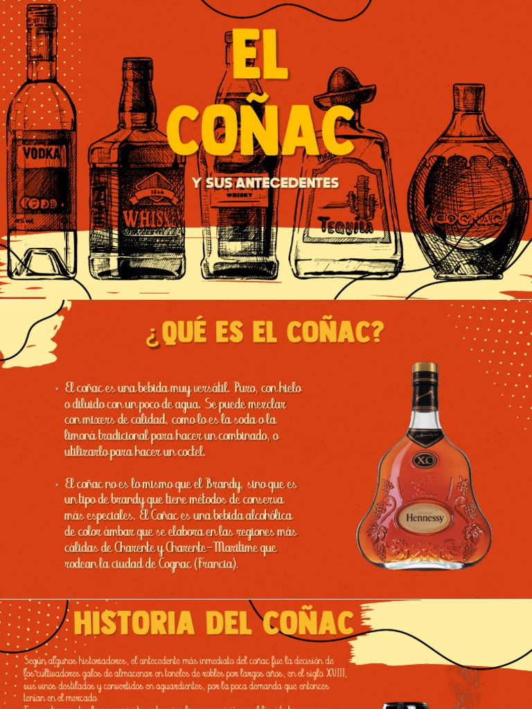 Historia y tipos de coñac | PDF | brandy | Bebidas Fermentadas