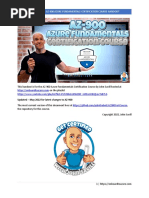 AZ-900 Microsoft Azure Fundamentals Free Full Course and Study Guide ...