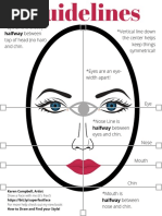 Tim Burton Style Self-Portrait Directions | PDF | Pencil | Eyebrow