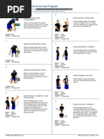 Axillary Nerve Floss and Massage | PDF