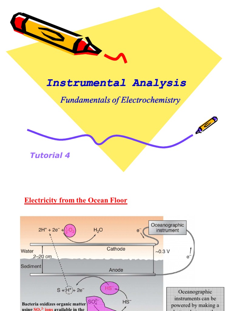 Tutorial 4 - Fundamentals of Electrochemistry | Electrochemistry | Redox