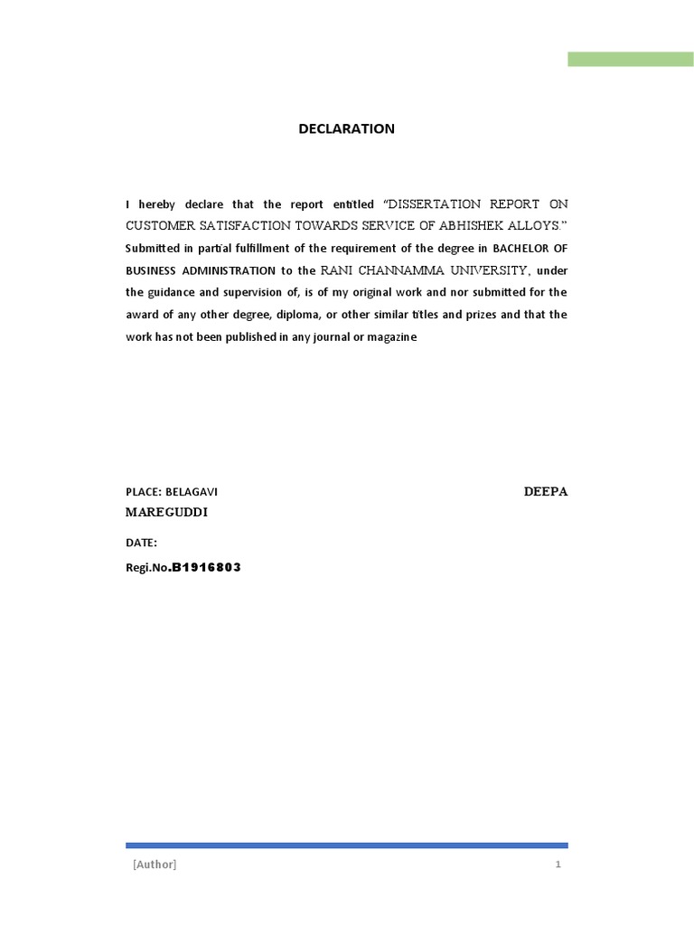 Customer Satisfaction Report | PDF | Casting | Foundry