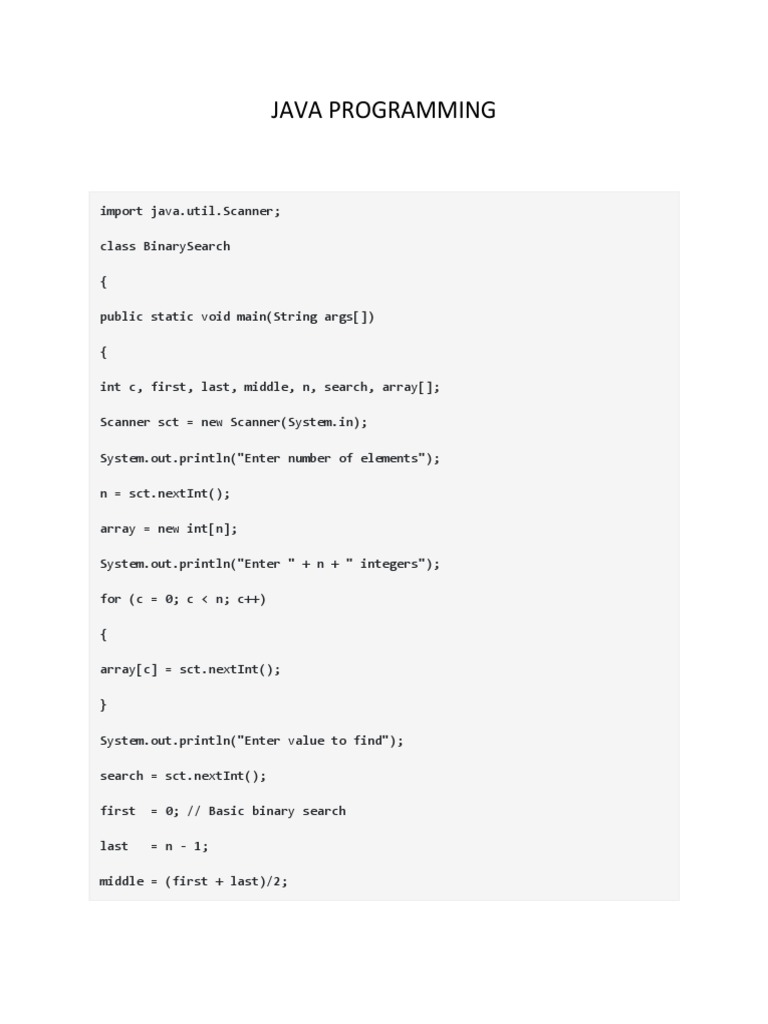 19usc002.java Programming | PDF