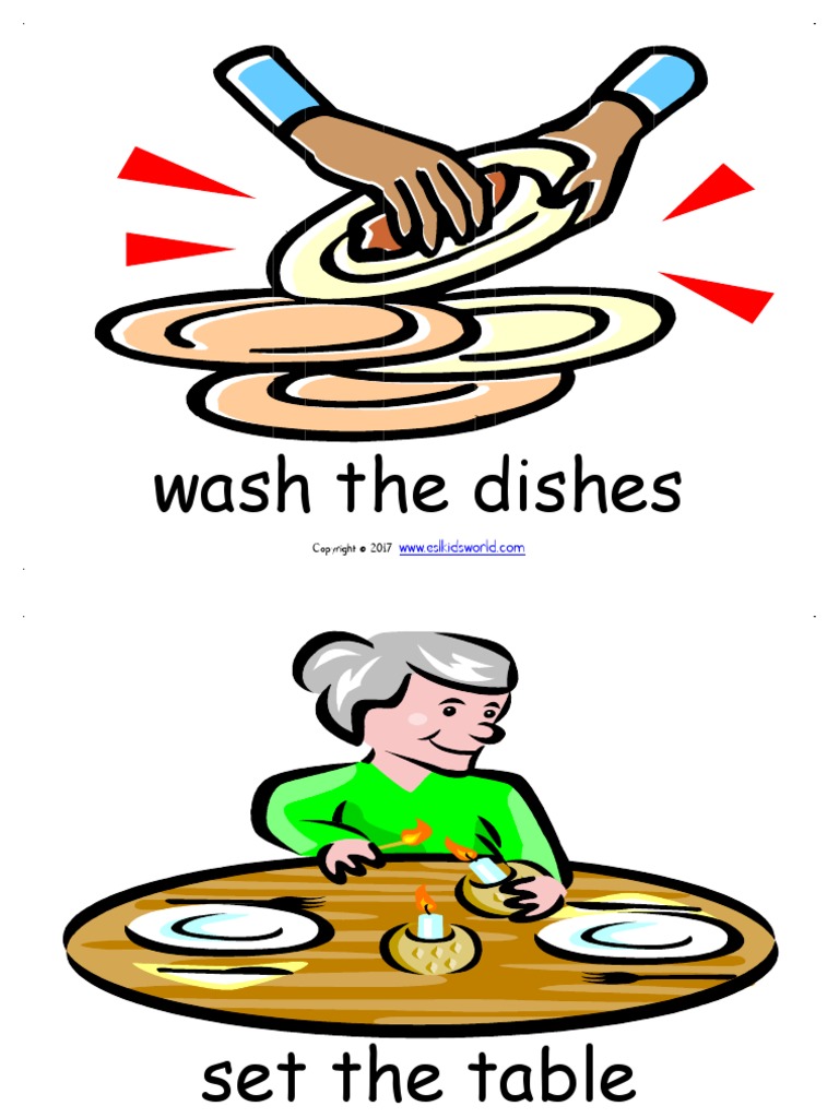 Wash The Dishes | PDF