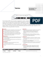 Fortigate 200f Series Datasheet | PDF | Security | Computer Security