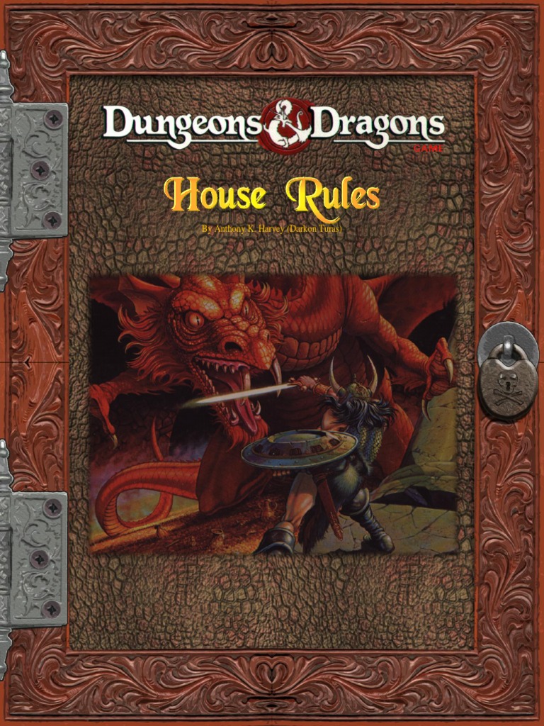 DnD-House Rules | PDF | Grappling | Dungeons & Dragons