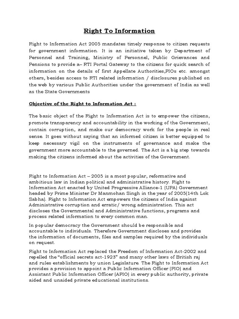 How to File an RTI Application in Maharashtra: A Step-by-Step Guide ...