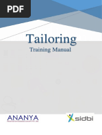 Introduction To Tailoring and Garment Cutting | PDF | Sewing Machine | Sewing
