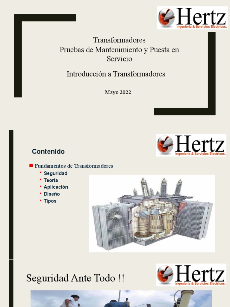 Transformadores, Pruebas de Mantenimiento y Puesta en Servicio | PDF
