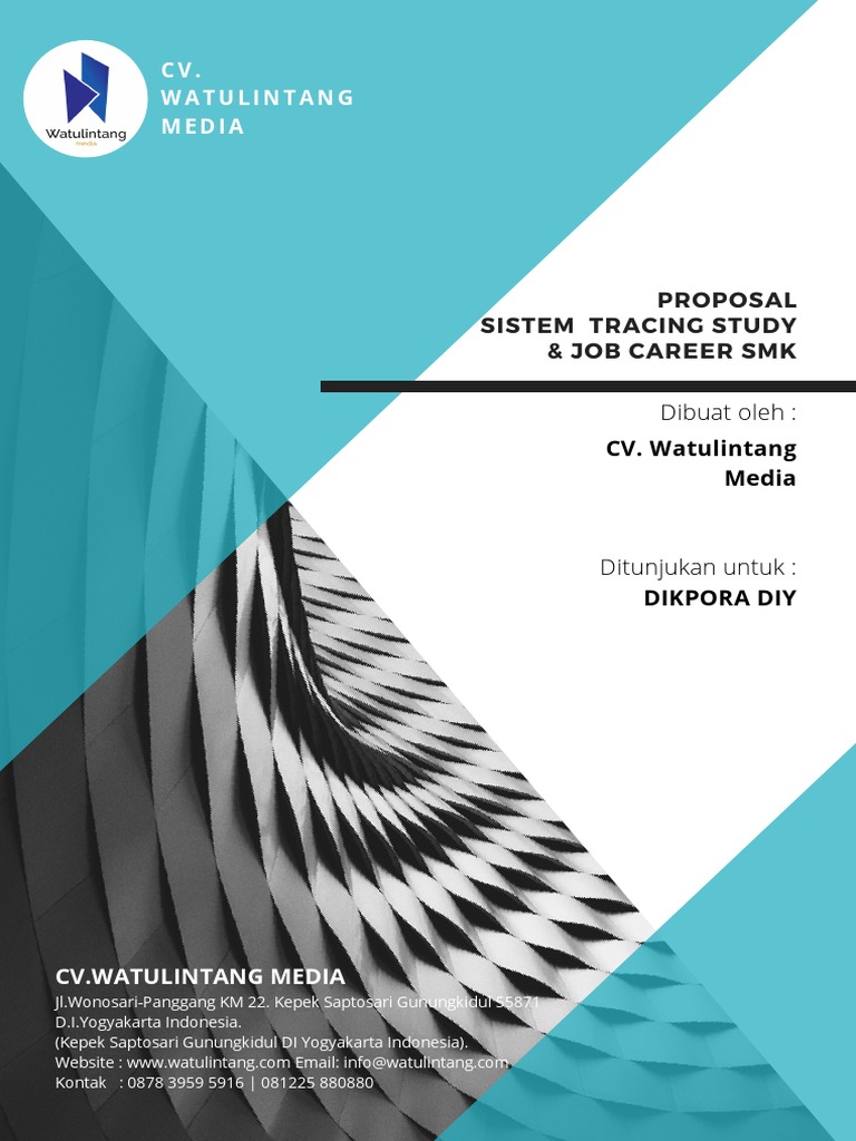 Proposal Sistem BKK (Dikpora Diy) | PDF