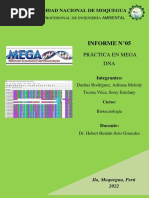 Uso Del Software Mega - DNA | PDF | Adn | Alineación de secuencia