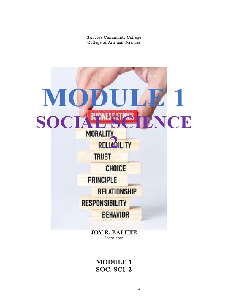 Social Science 2: Soc. Sci. 2 | PDF | Business Ethics | Governance