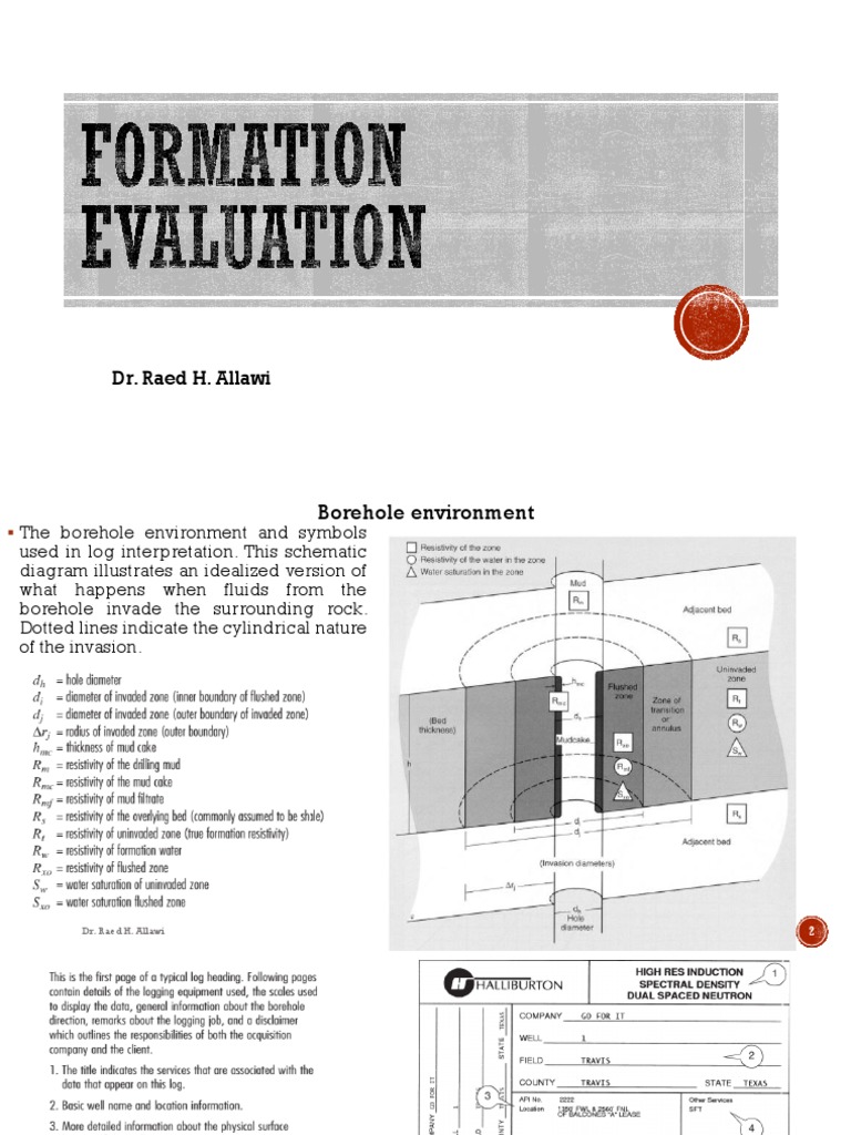 1 Formation Evaluation | PDF | Applied And Interdisciplinary Physics ...