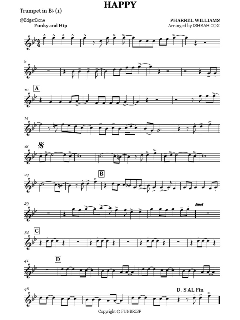 HAPPY Trumpet in BB | PDF