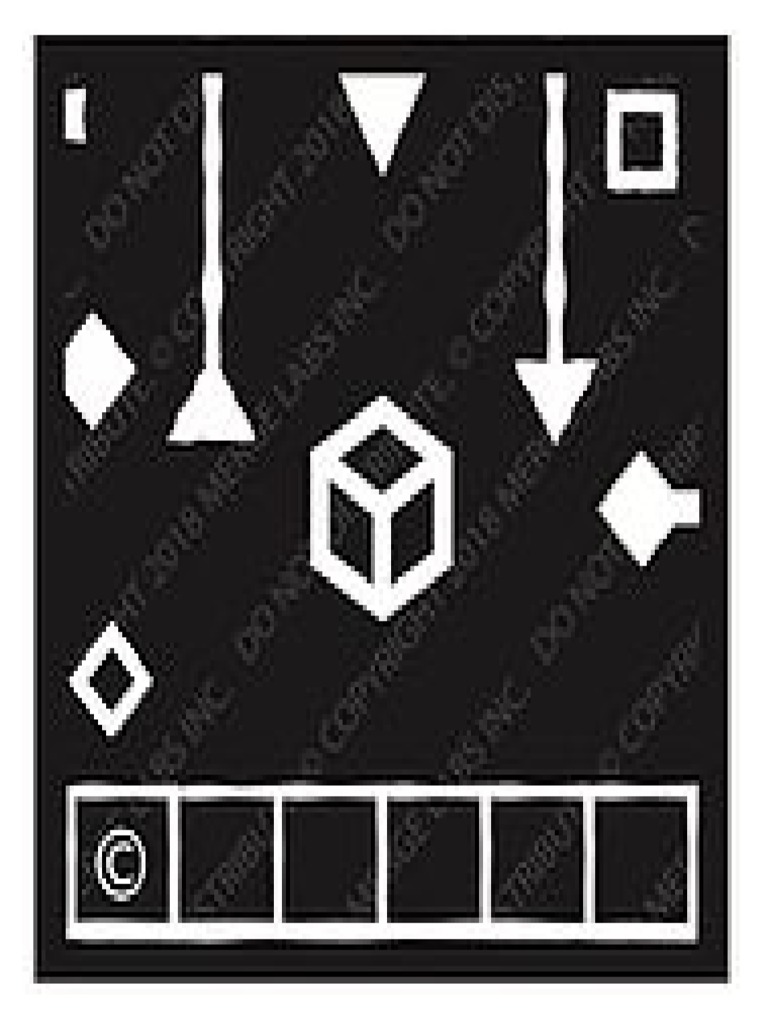 Printable Merge Cube 21 CM | PDF